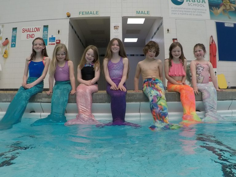 Mermaids at Jesmond pool and gym – Mermaid Experiences and Parties